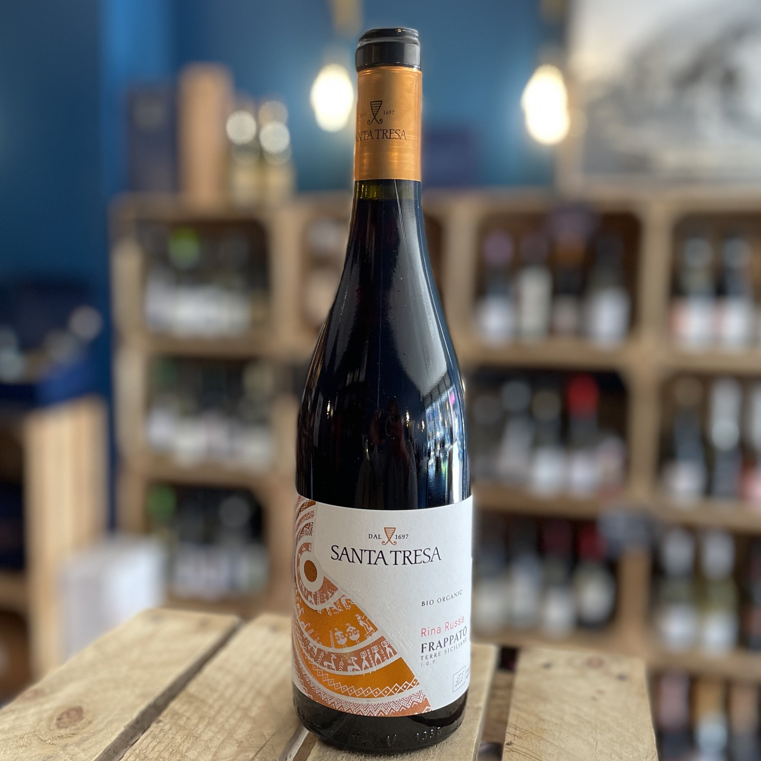 Santa Tresa Organic Frappato Rina Russa Vegan Sicilian fruity red wine ...