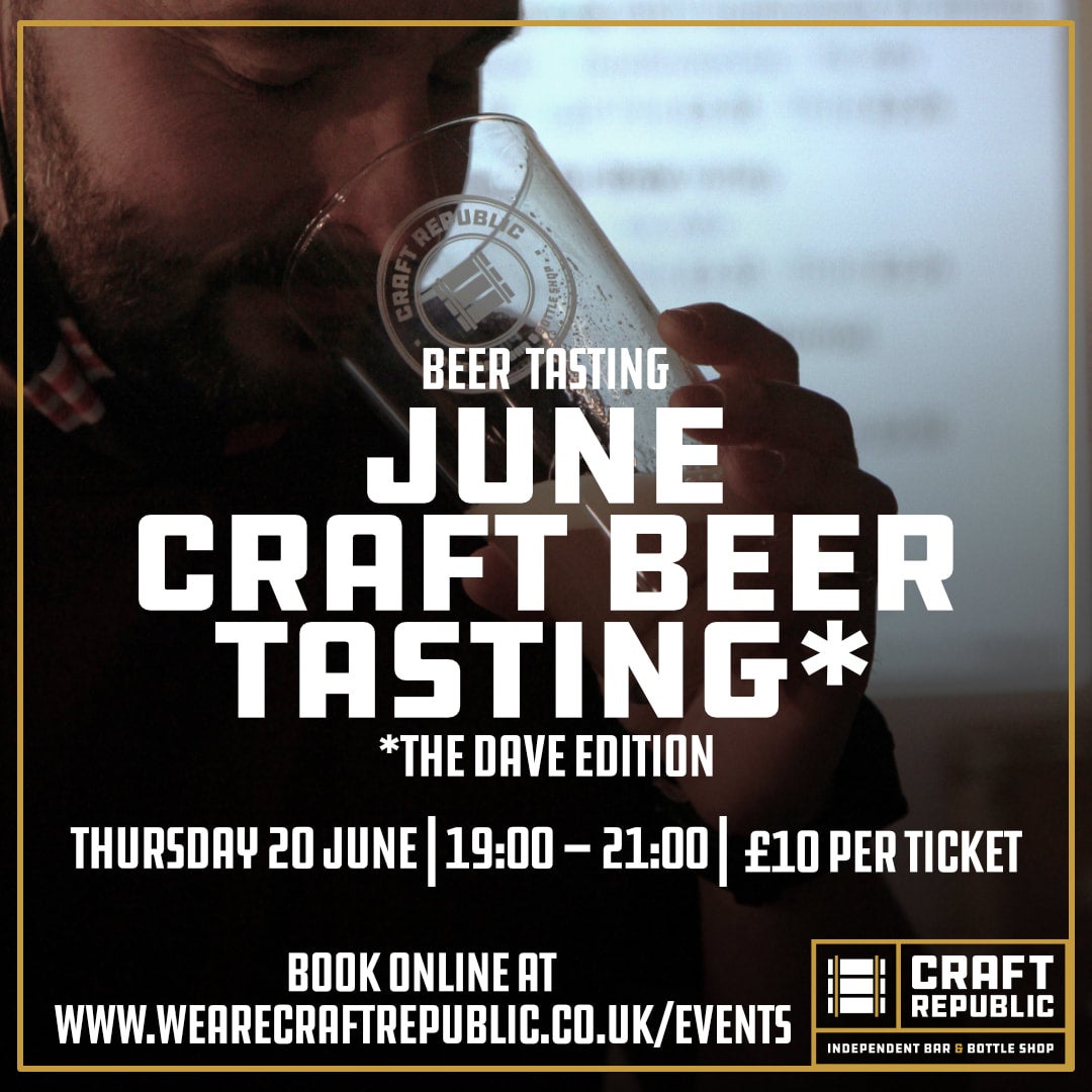 Craft Republic June Beer Tasting Night | Craft Republic, Independent ...
