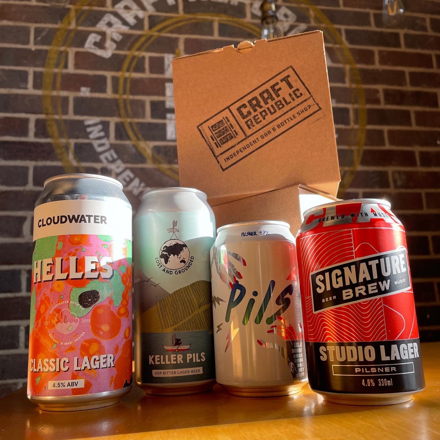 Lager Lovers Gift Set | Craft Republic, Independent Bar and Shop in Barry